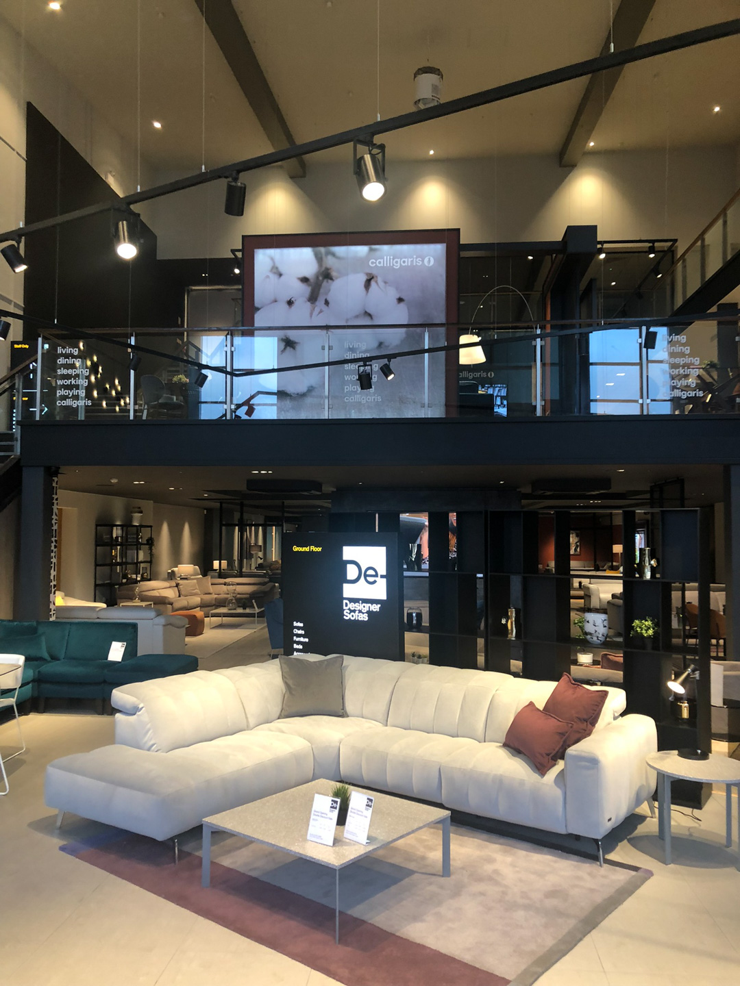 Bespoke Joinery for Designer Sofa Store - SEV